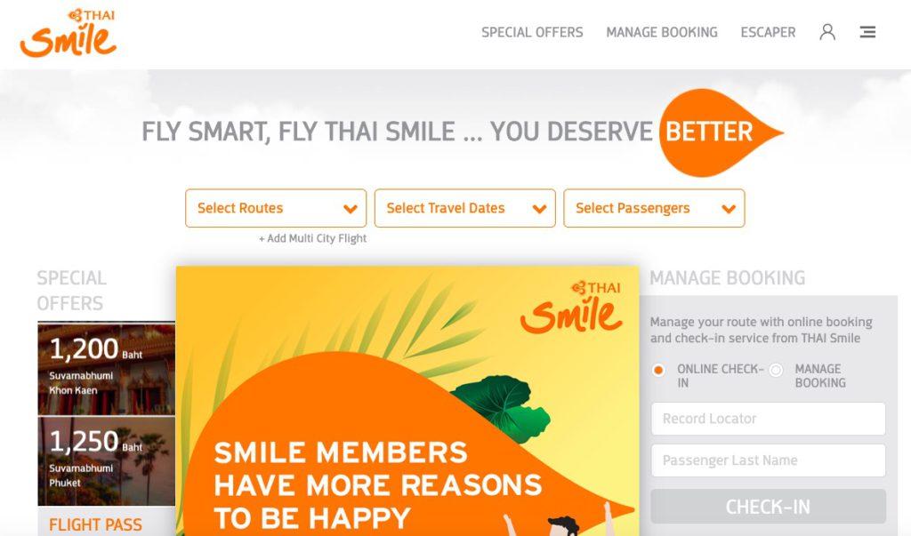 Rutetjek: "Thai Smile" er IKKE som Thai Airways | Flybranchen.dk ...